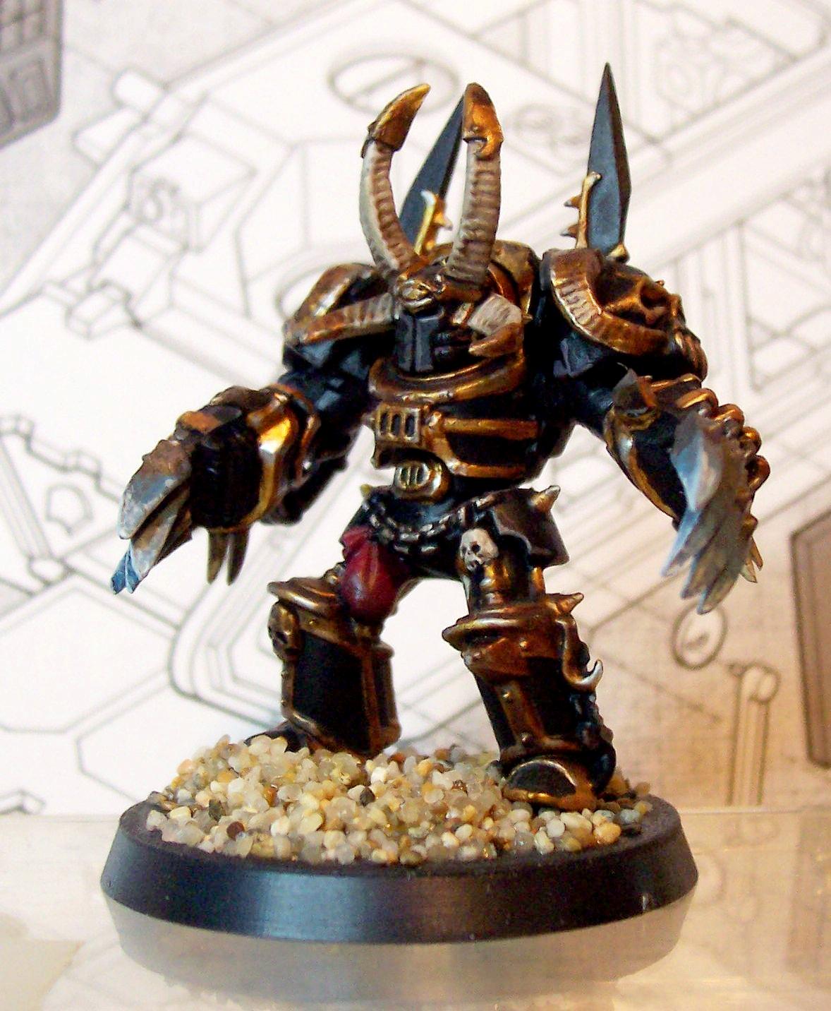 Chaos, Conversion, Terminator Armor - Chaos Close Combat Terminators 2 - Gallery - DakkaDakka